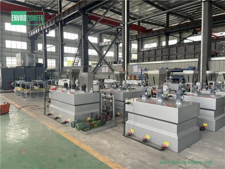 Automatic Polymer Preparation System - Dosing, Metering, pre